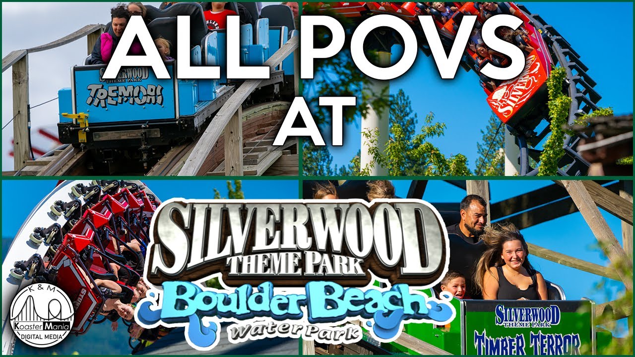 Silverwood | All Roller Coaster On-Ride POV's | 4K 60FPS | 2022 - YouTube