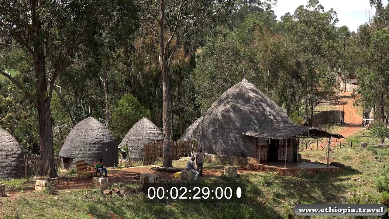 Ethiopia - Abraminch Dorze lodge (Part 1) - YouTube