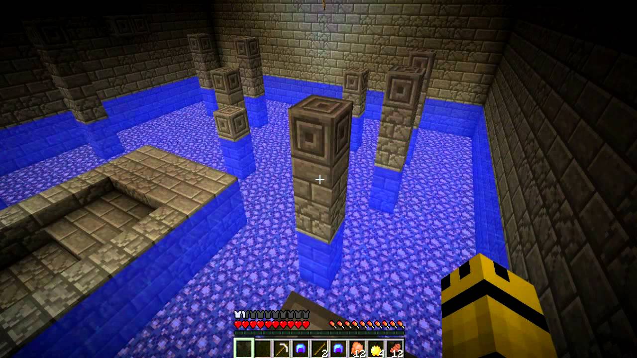 Minecraft - El Templo de Poseidón (Parte 1) - YouTube