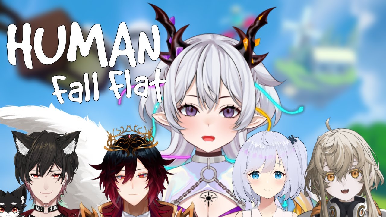 HUMAN: FALL FLAT】Chaos Incoming 【Vtuber ID/EN】 - YouTube