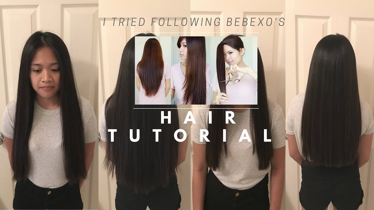 I CUT MY FRIENDS HAIR! I Tried Following a BEBEXO Hair Cutting Tutorial ...