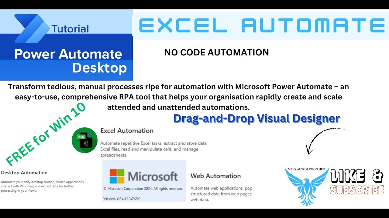 Power Automate Desktop Insert Row And Column In Excelsheet Powerautomatedesktop Automation