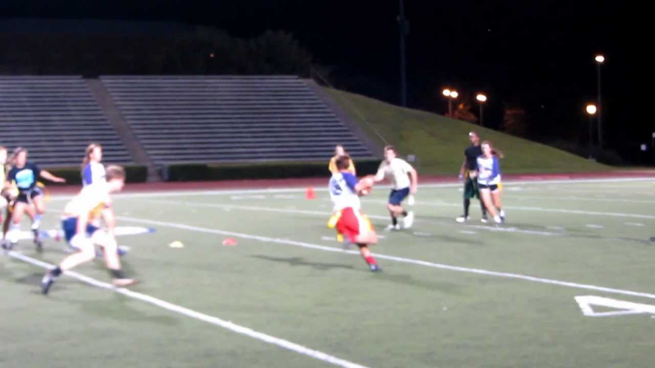 Samford University Co-Rec Flag Football pt.4 - YouTube