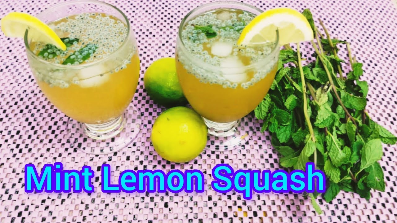 Mint Lemon Squash | ചൂടിന് എളുപ്പത്തിൽ ഉണ്ടാക്കാൻ കഴിയുന്ന സ്‌ക്വാഷ് ...
