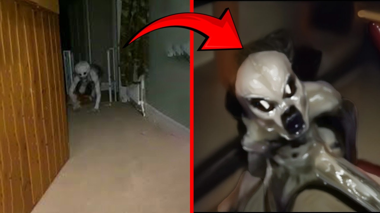 THEY’RE HERE! Disturbing Videos Of Alien Indoor Attacks - YouTube