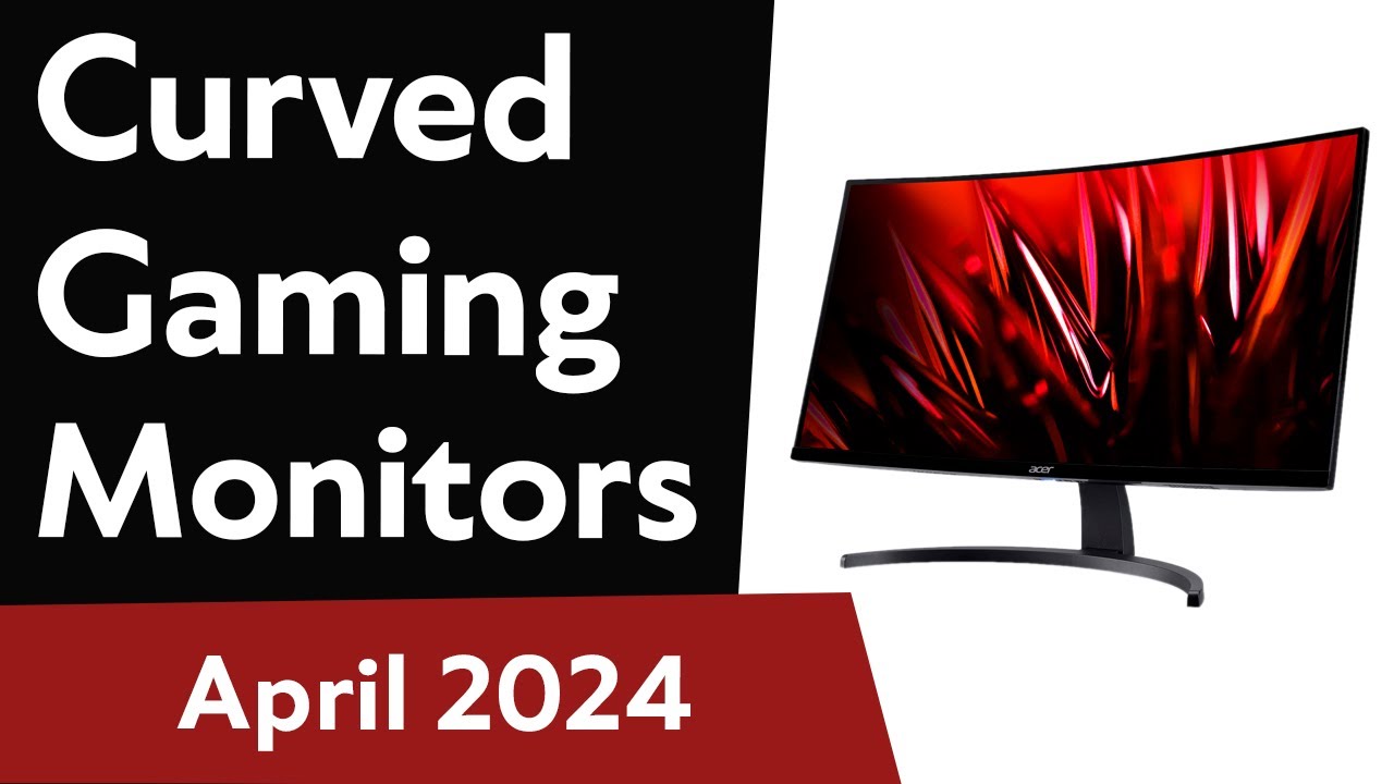 TOP-6. Best Curved Gaming Monitors. April 2024 - YouTube