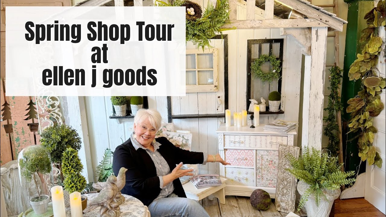 Spring Shop Walk Through! - YouTube
