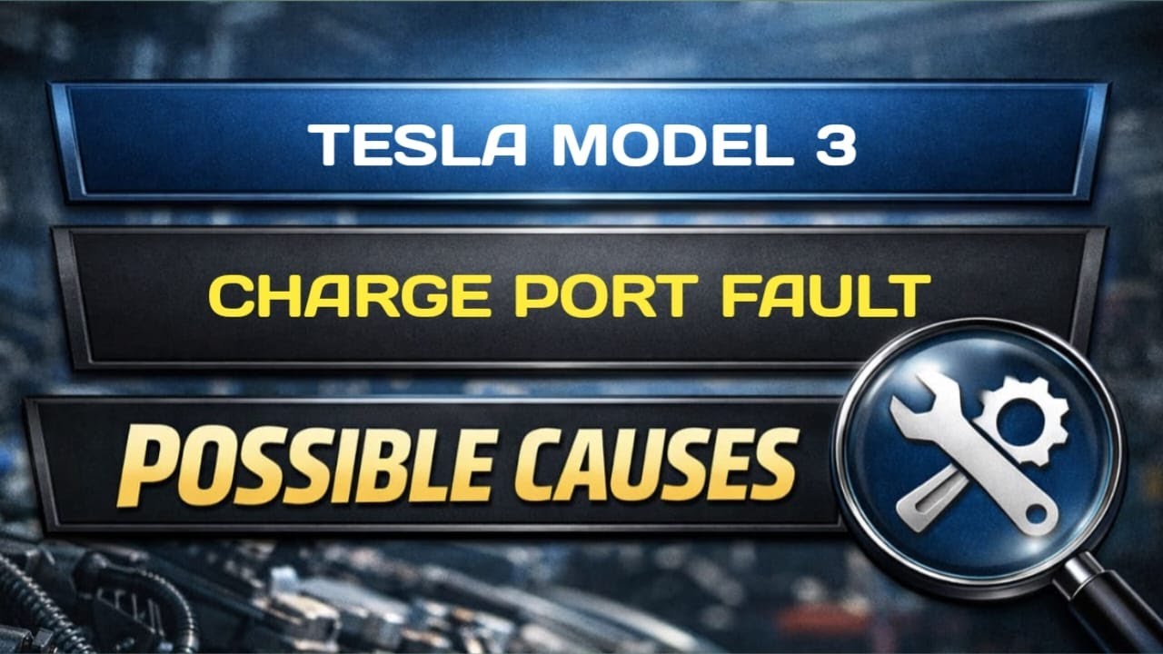 Tesla Model 3 Charging Port Malfunction – Possible Causes Explained ...