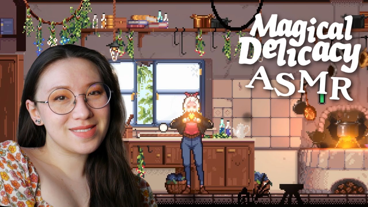 ASMR The Most MAGICAL Cozy Cooking Game Ever! 🍄 Magical Delicacy - YouTube