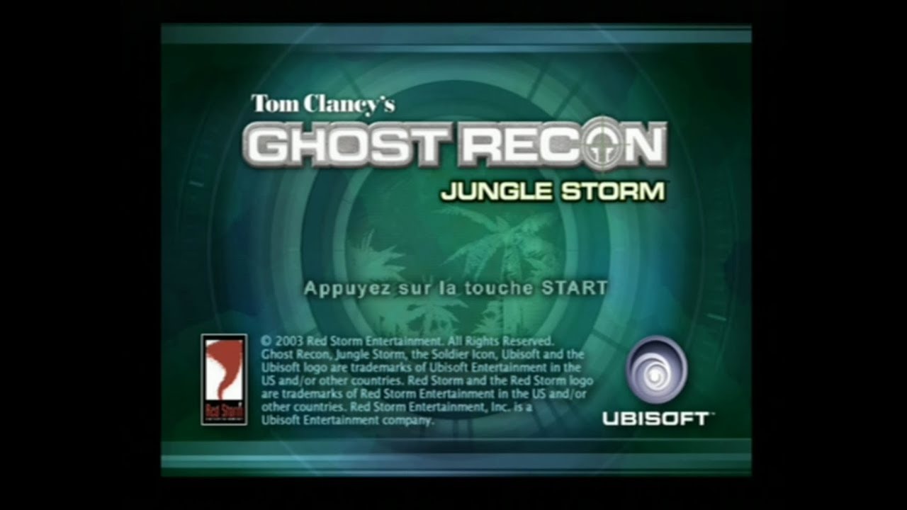 [Ps2] Introduction du jeu "Ghost Recon : Jungle Storm" de Ubisoft (2004 ...