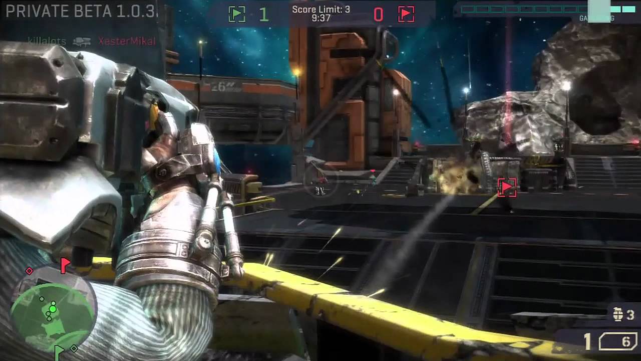 Starhawk Private BETA: CTF "Space" - YouTube