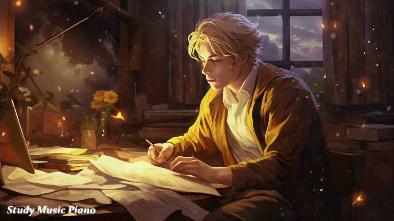 Best study music mix, deep concentration, work, relaxing piano music - YouTube