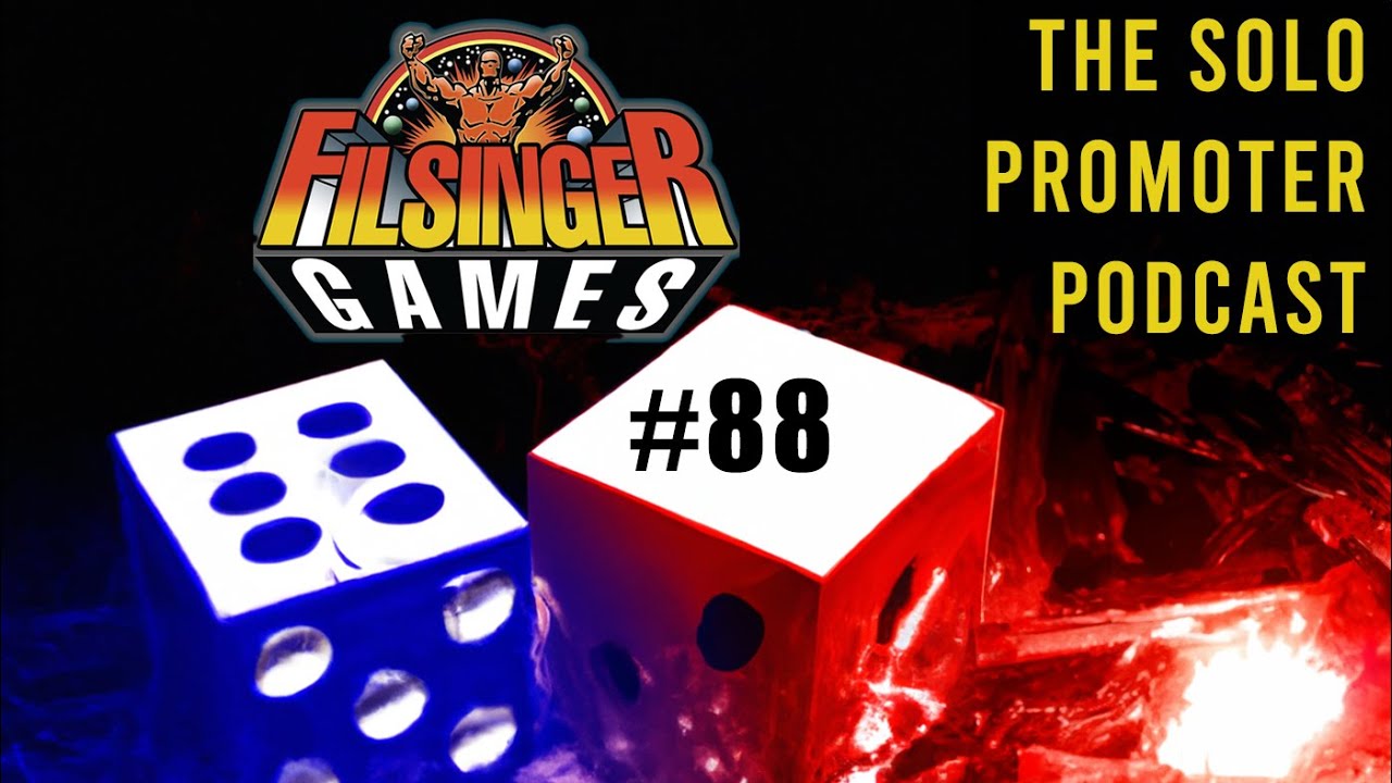 Podcast 88 Live Recording Filsinger Games Legends of Wrestling Tabletop ...