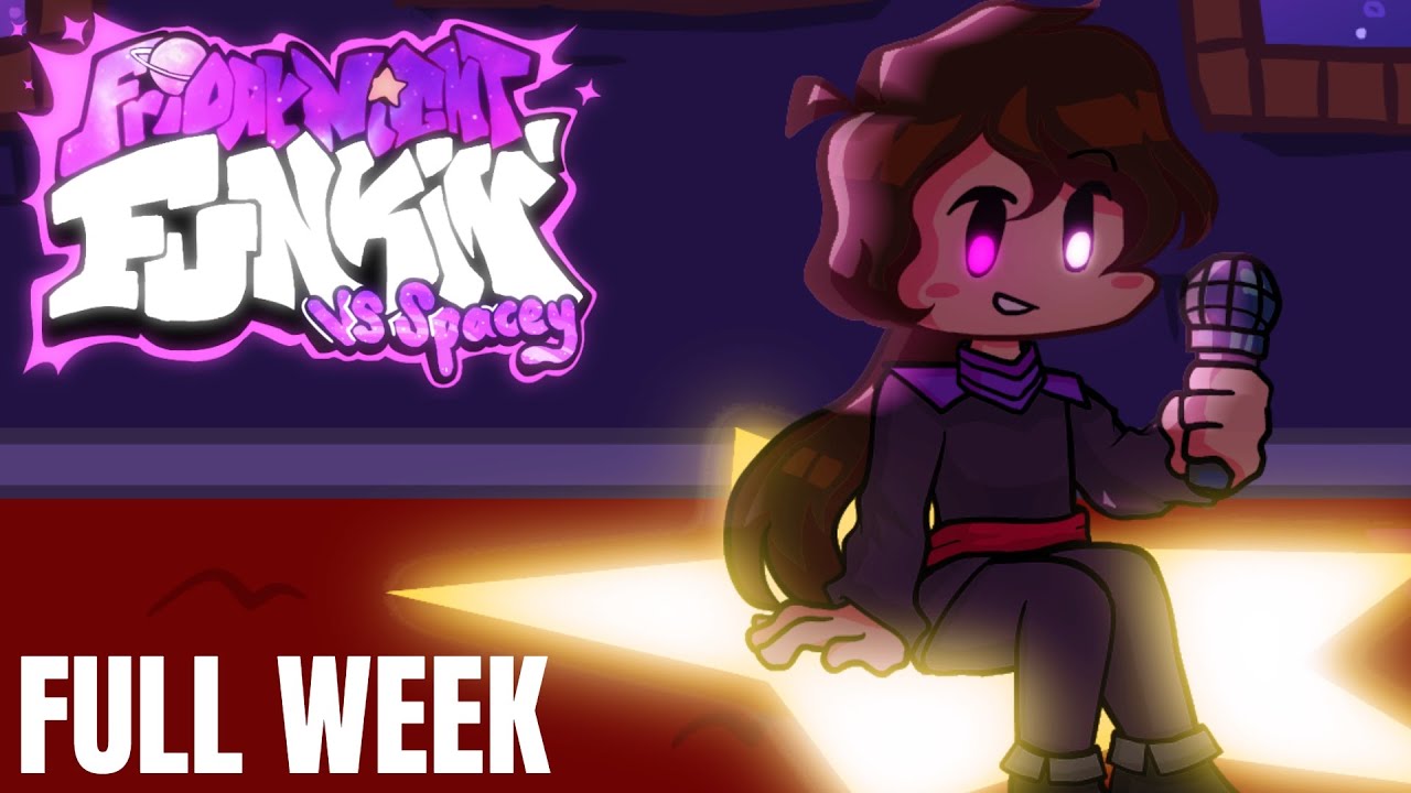 Friday Night Funkin' VS Spacey Week 2 Update Full Week Mod! - YouTube