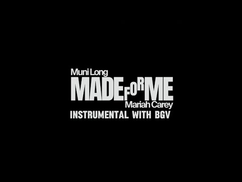 Made For Me (ft. Mariah Carey) - Muni Long (Filtered Instrumental with ...