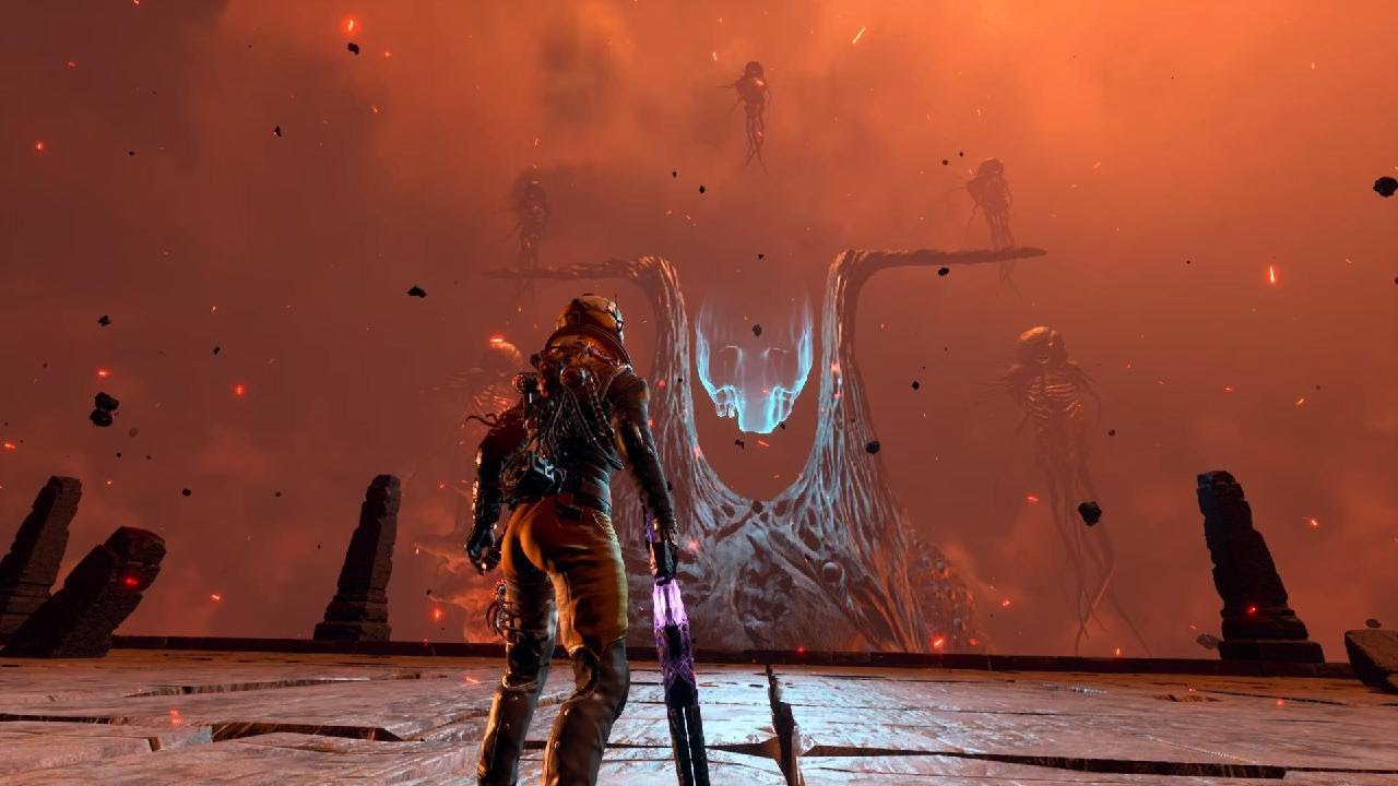 Returnal Nemesis Fight First Try - YouTube