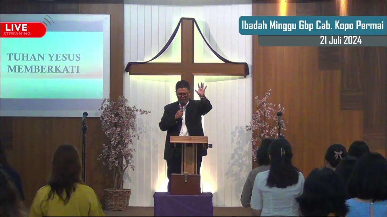 Ibadah Minggu 21 Juli 2024 - YouTube