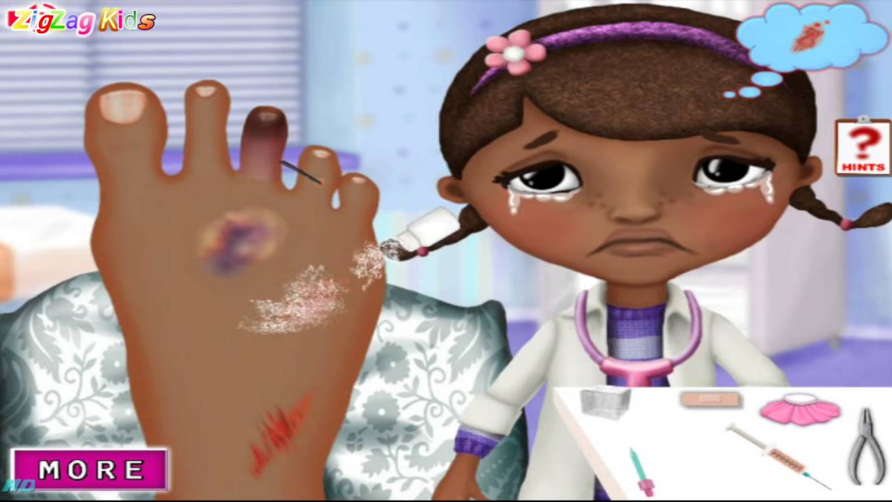 DOUTORA BRINQUEDOS | Foot Doctor | DOC McSTUFFINS | ZigZag Kids HD ...