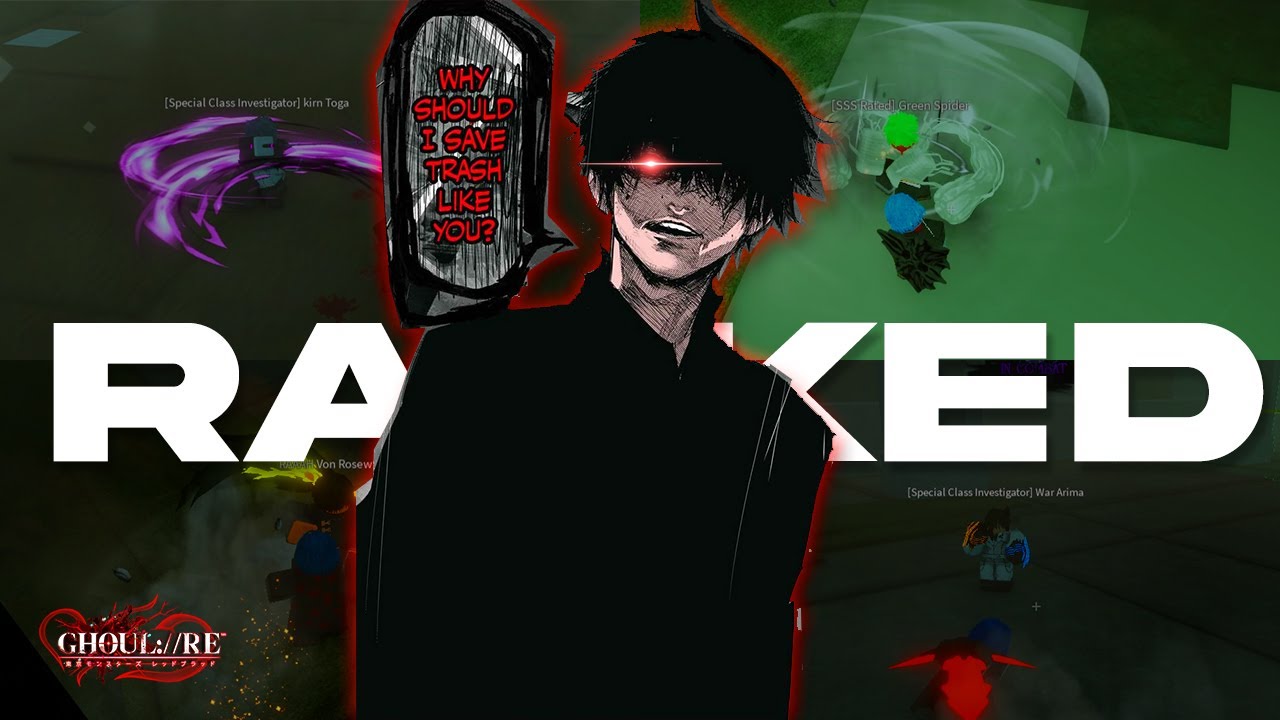 RANKED IN GHOUL://RE IS WORSE THAN TYPE SOUL - YouTube