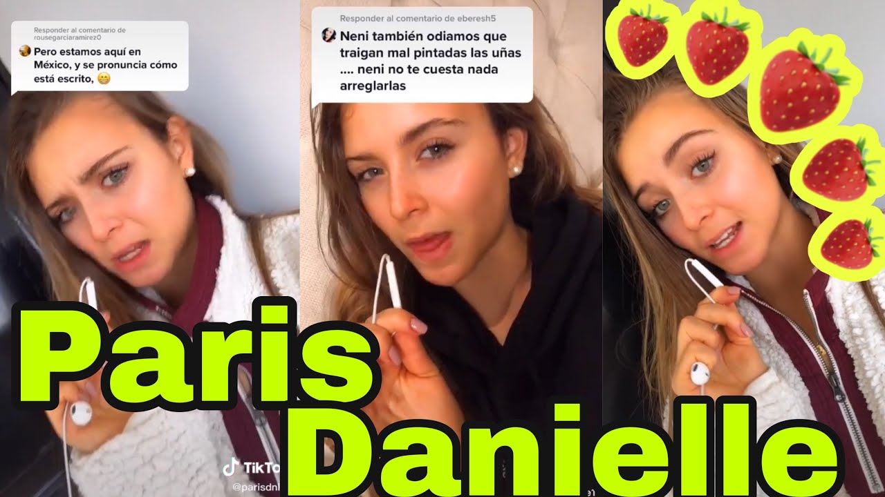 PARIS DANIELLE la NIÑA FRESA de TikTok - YouTube