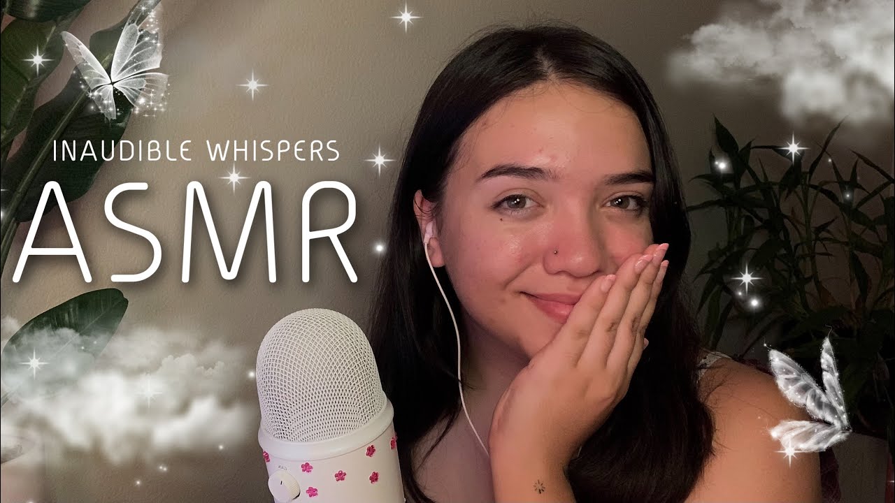 ASMR | Inaudible Whispers ☁🌙 (mouth sounds for sleep & relaxation ...