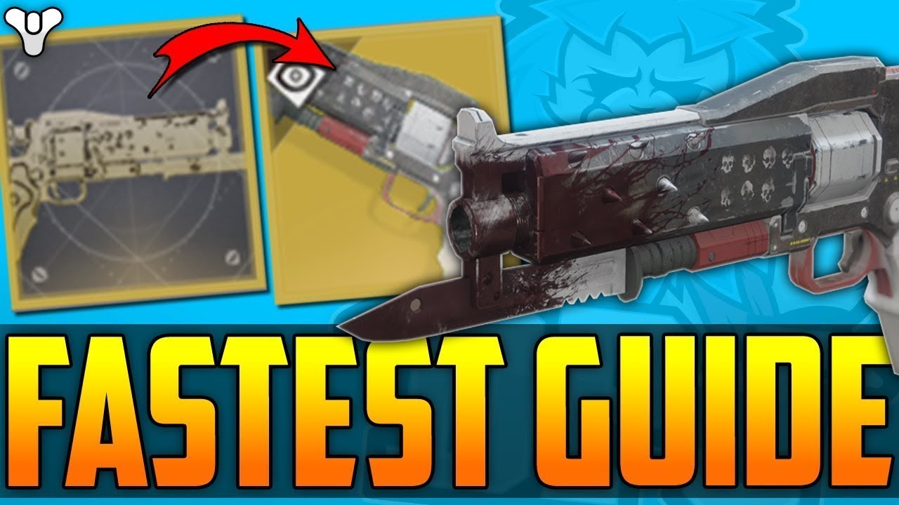 Destiny 2 - How to Masterwork the Crimson hand cannon - YouTube