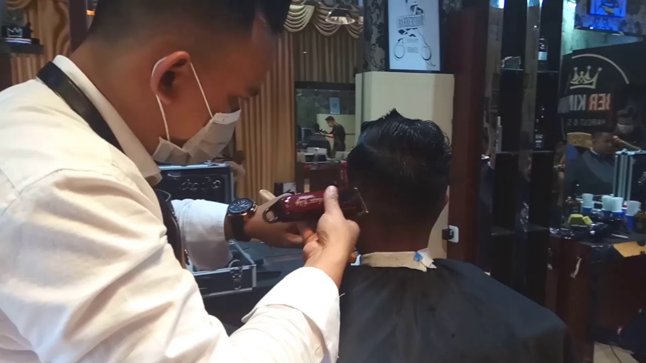 Barbershop Lampung, Barber Kingtown - YouTube