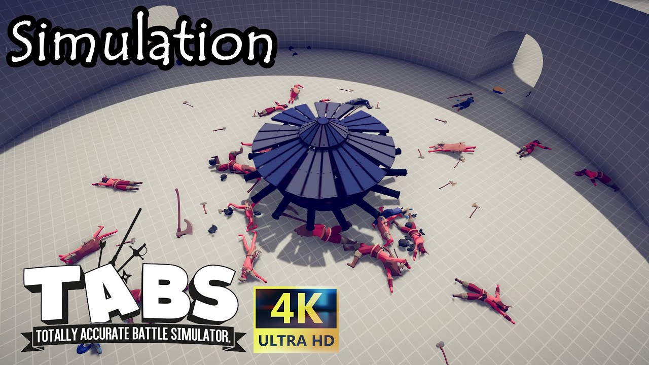 【TABS】 Campaign - SIMULATION - ALL LEVELS Walkthrough (Totally Accurate ...