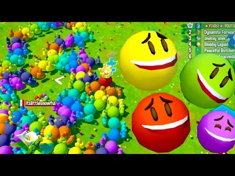 Snake Rivals - RAINBOW YOLO KING! Zero to Hero - YouTube