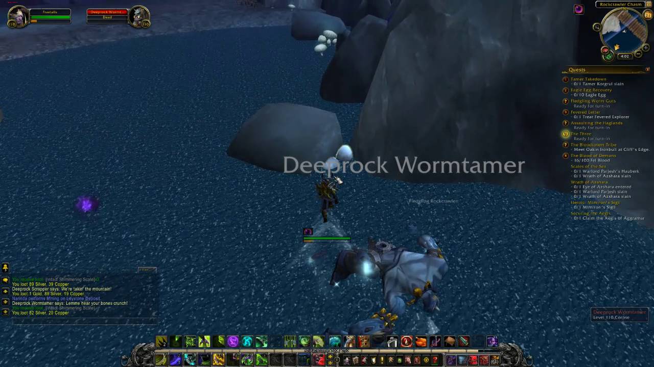 World of Warcraft Eagle Egg Recovery Legion Quest Guide - YouTube