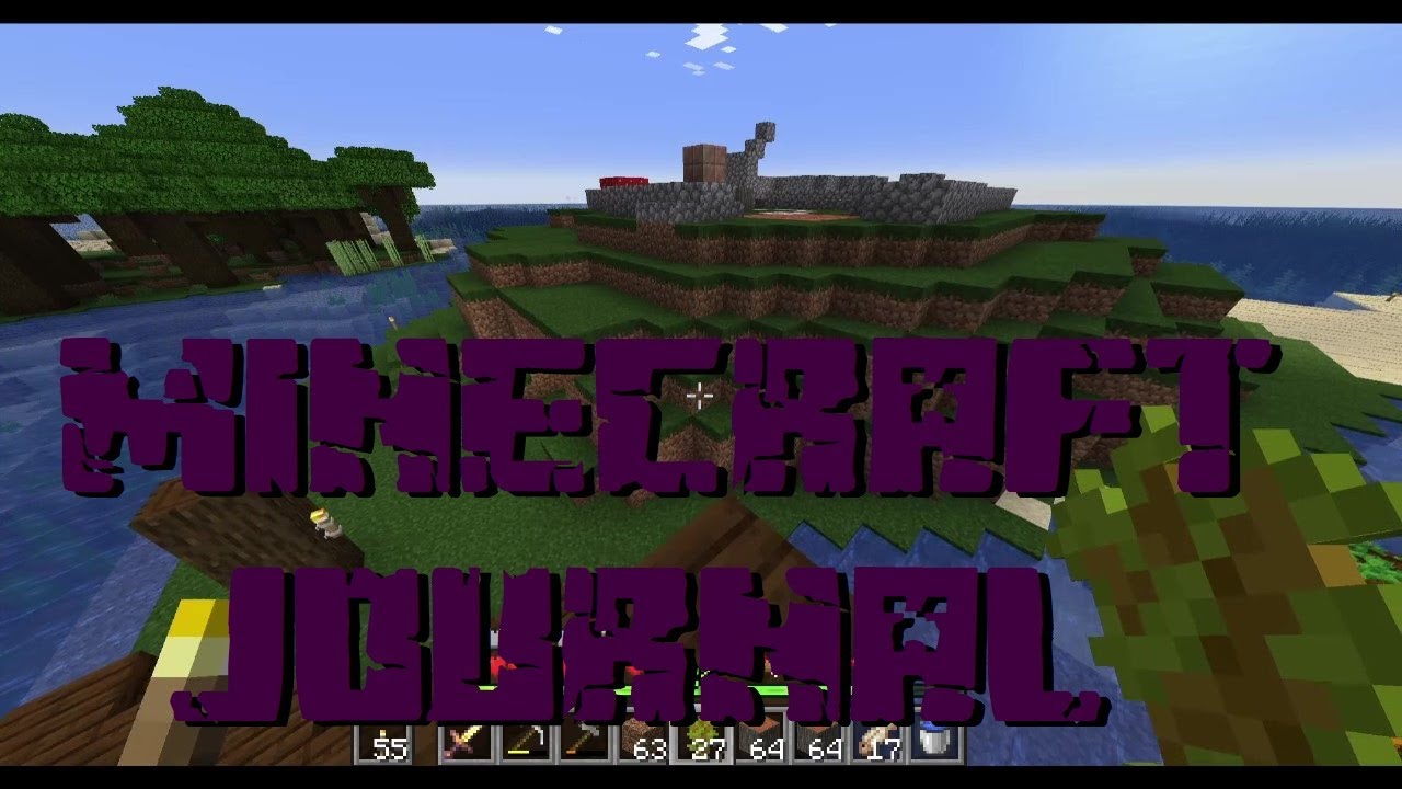 Minecraft Journal Ep 3 - Building a House! - YouTube