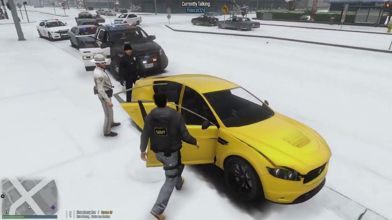 DOJ Cops RP Live Law Enforcement - Vehicle Theft - YouTube