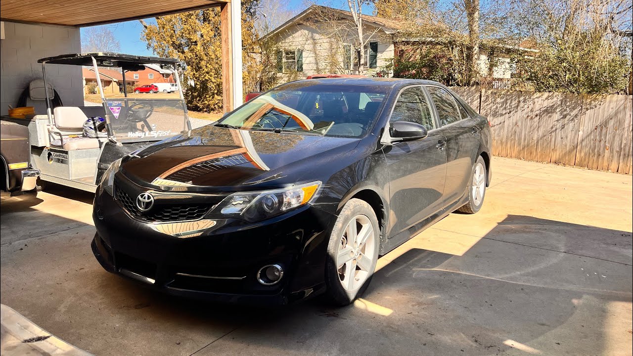 Cleaning Toyota Camry - YouTube