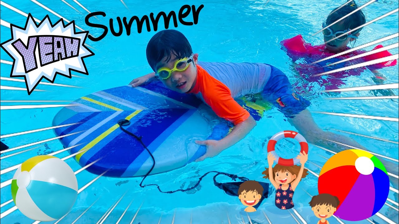 🌊Fun Day Swimming|Pool Play|Fun play - YouTube