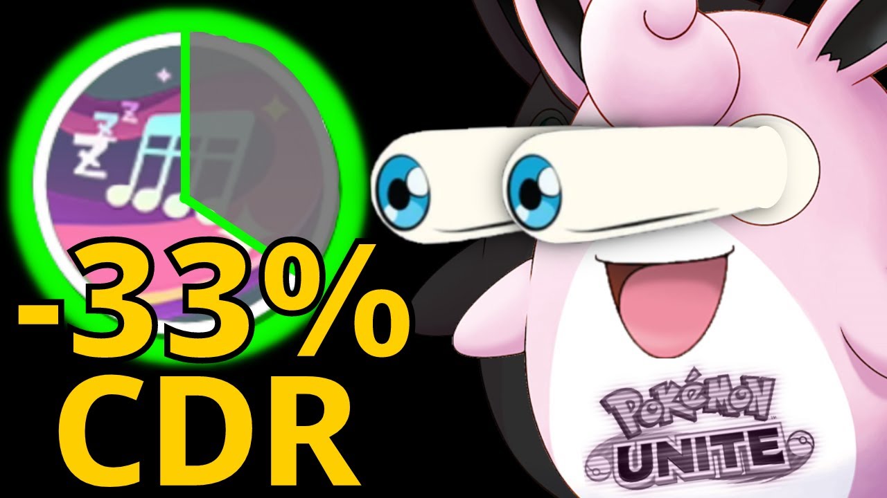 I TURN WIGGLYTUFF INTO SING MACHINE (CDR BUILD) | Pokemon Unite - YouTube