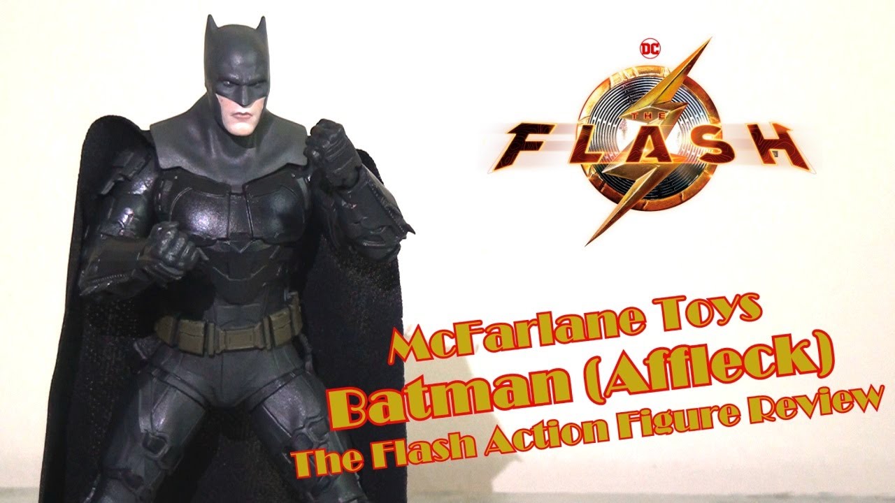 McFarlane Toys - The Flash: Batman (BatFleck) action figure review ...