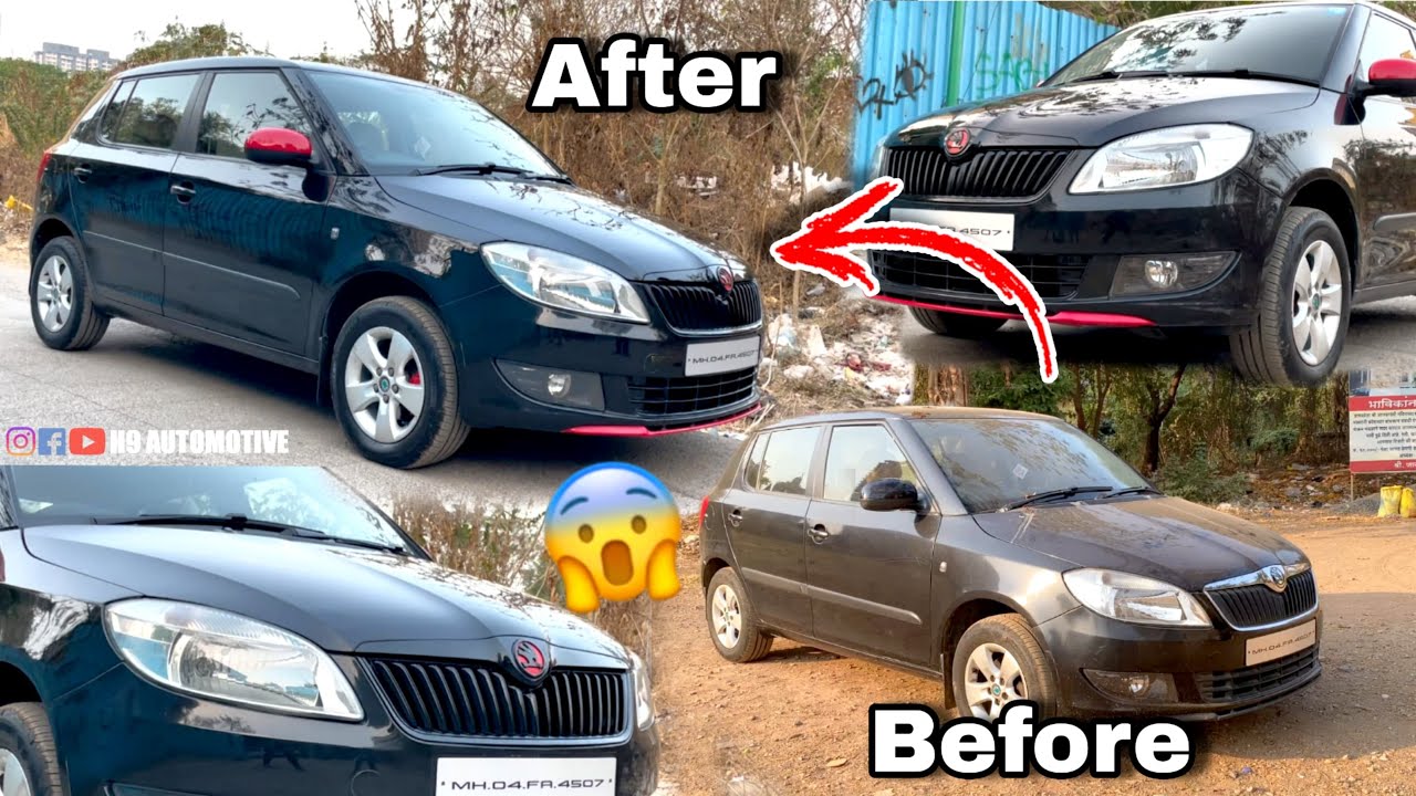 Skoda Fabia Get Back New & Diffrent Look | This Small Modification ...