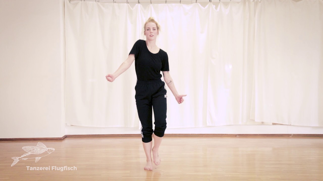 Jazz Dance M: moving Isolation in 4 corners - YouTube