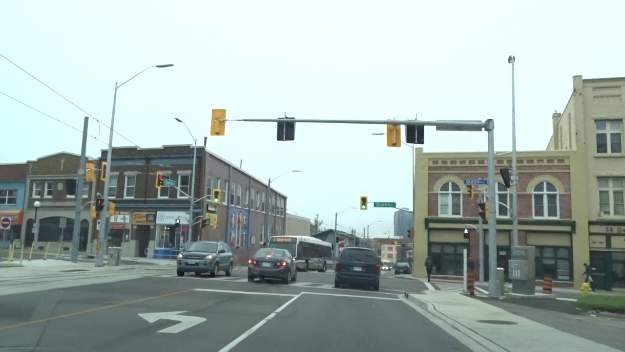 Waterloo Region ION LRT New Line On Charles St From Ottawa St to ...