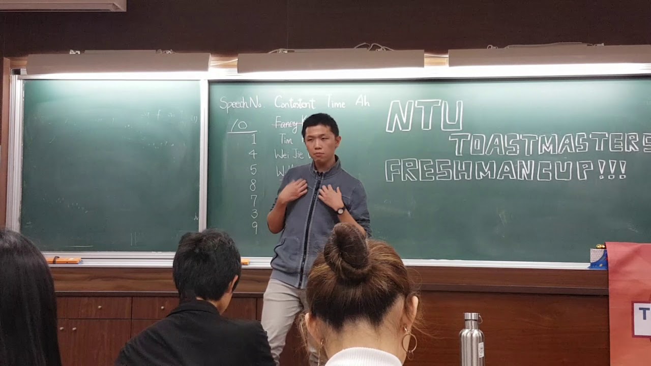 20190510 Freshman Contest, Speaker #8 - Tzu Bin Yan, Talking about ...