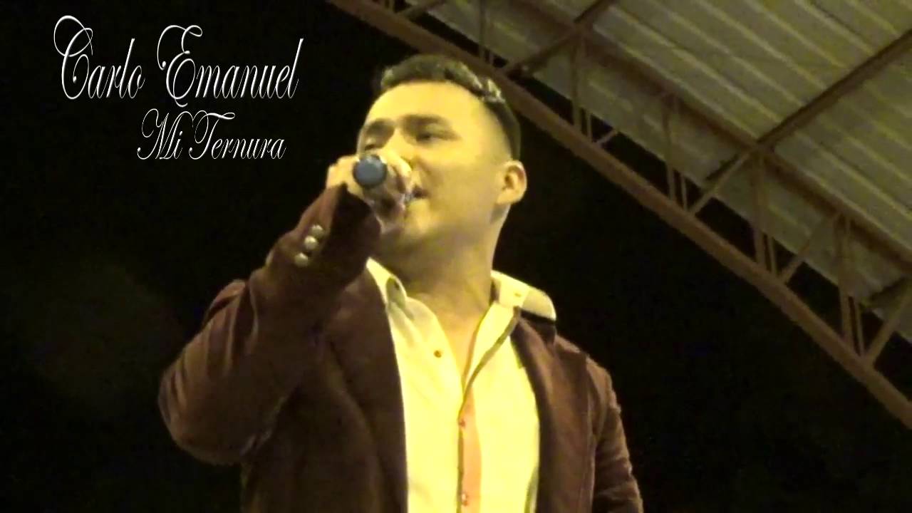 Carlo Emanuel - Mi Ternura (show en vivo) - YouTube