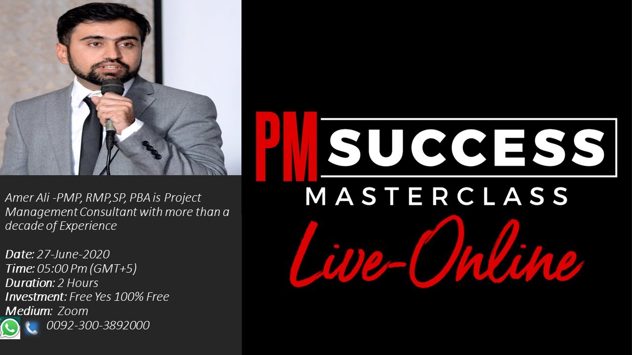 Mastering Project Management Professional | PMP-Master Class PMI-PMP ...