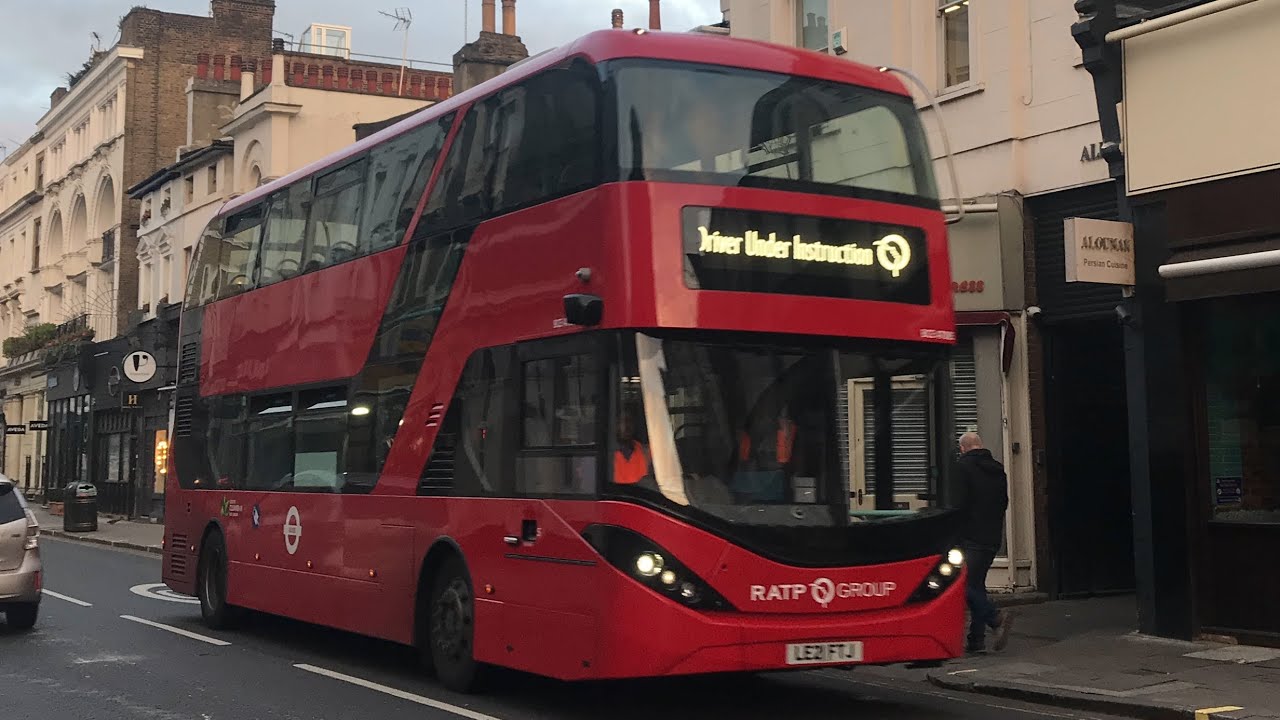 London Bus *Driver Under Instruction* - RATP Group - YouTube