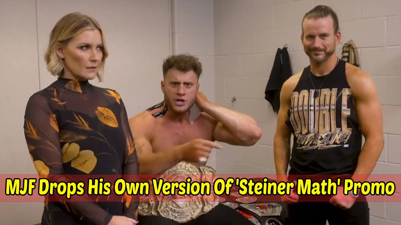 MJF Drops His Own Version Of 'Steiner Math' Promo On Samoa Joe During ...