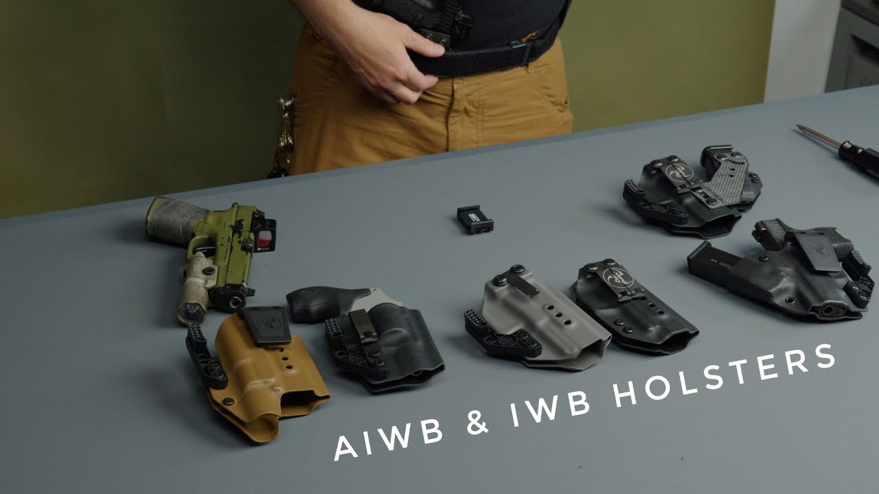 ANR Design Appendix with Claw, and Inside the Waistband KYDEX Holster ...