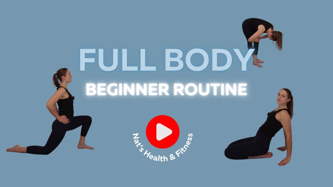 FULL BODY STRETCH - MADE FOR BEGINNERS - Nat’s Health & Fitness - YouTube