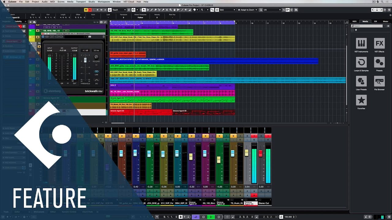 Brickwall Limiter | Effects and Plug ins Included in Cubase - YouTube