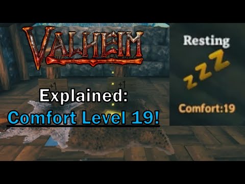 Maximum Comfort Level 19 in Valheim