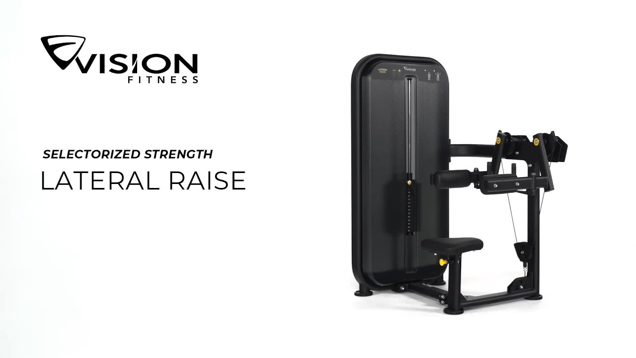 Vision Selectorized Strength-Lateral Raise Movements - YouTube