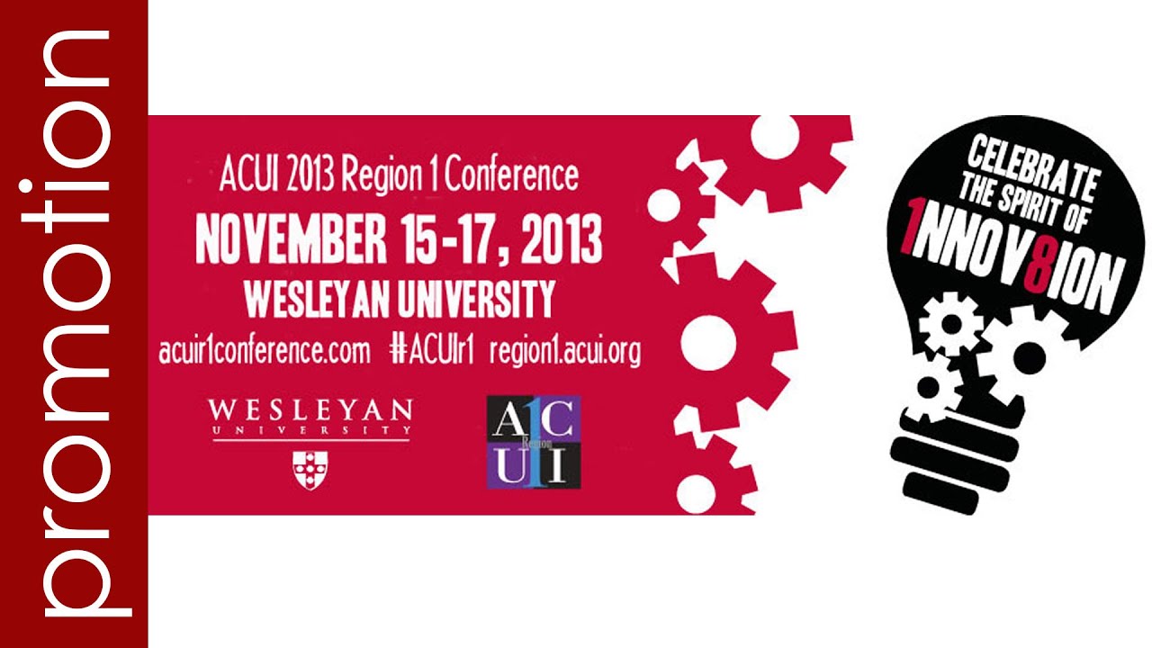 ACUI Region 1 - Fall 2013 Conference Preview - YouTube